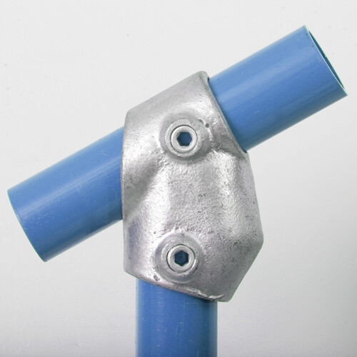Adjustable Tee 30 degree-60 degree 129-C 42.4mm | Key Clamp | Pipe Clamp